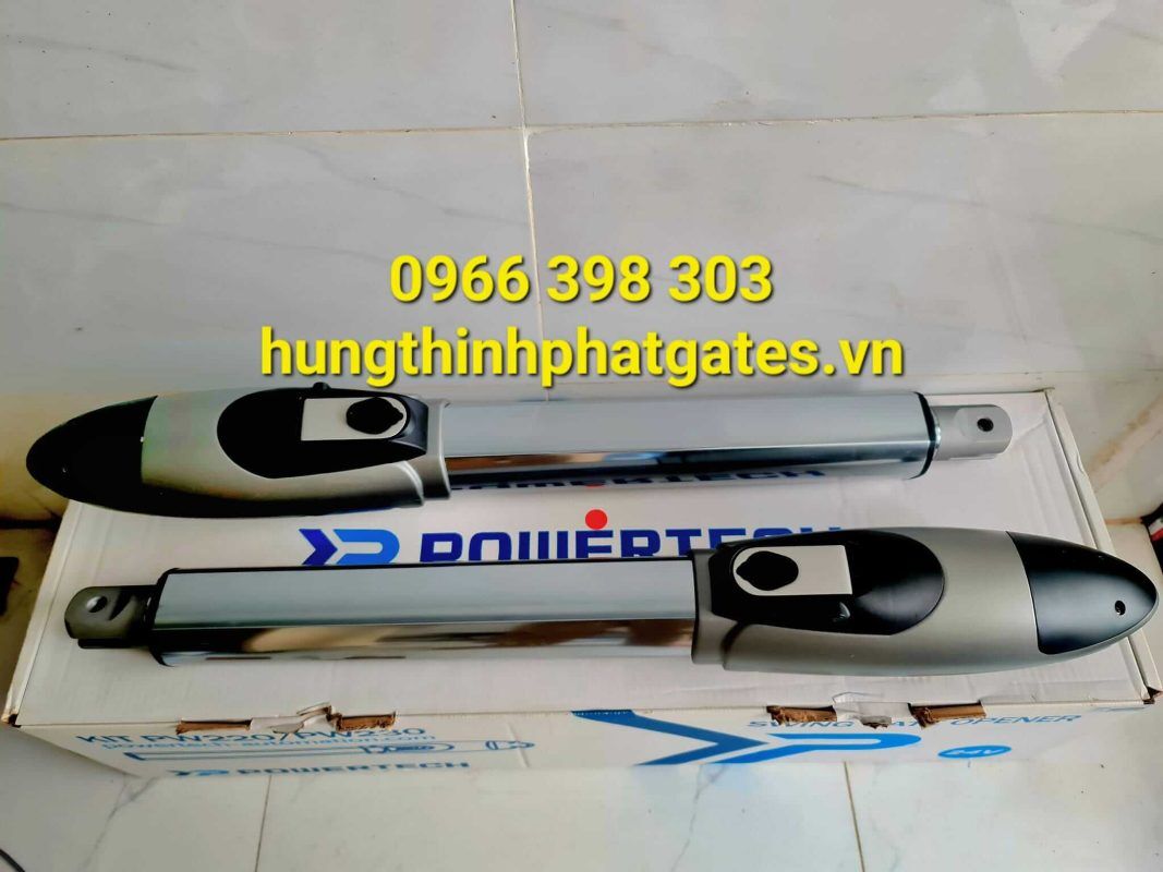 Motor Cổng Cánh Tay Đòn POWERTECH TAIWAN -Bảo Hành 12 Tháng